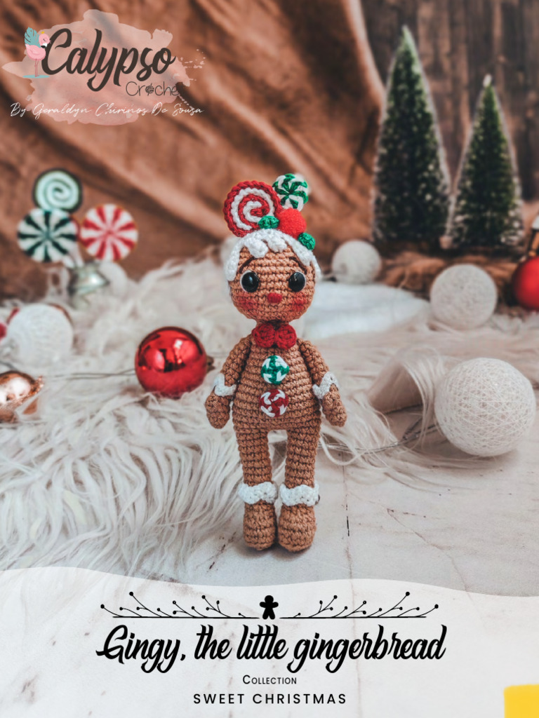 Little Gingerbread Crochet Pattern | PDF | Crochet | Needlework