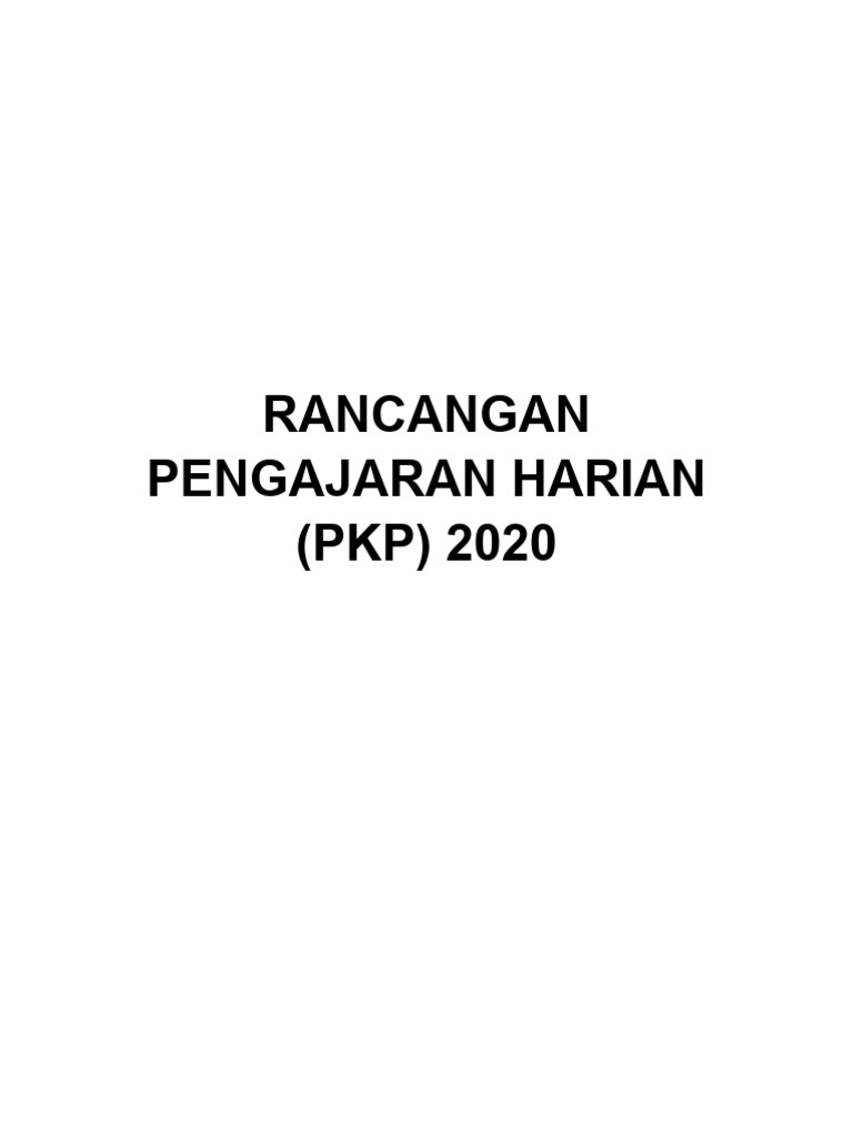 RPH PKP 2 | PDF