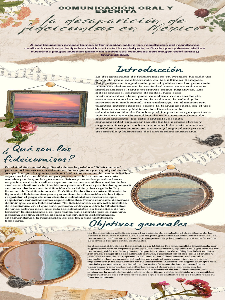 Brown Scrapbook Museum of History Infographic | PDF
