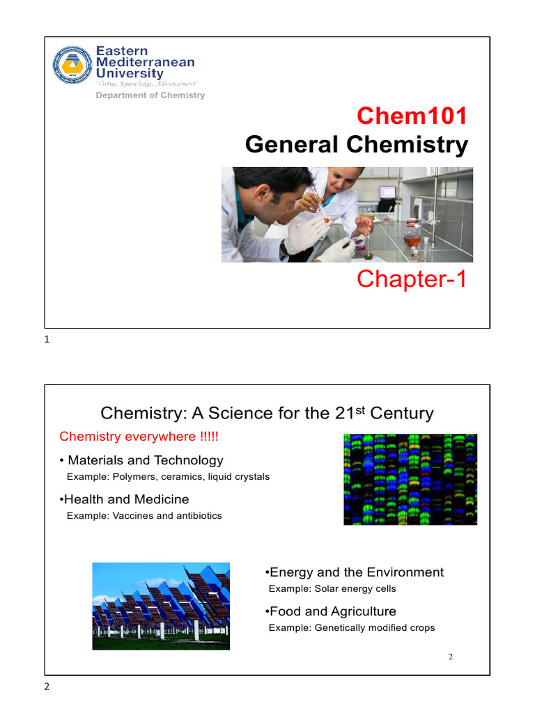 Chapter 1 Summary General Chemistry The Essential Concepts 7th Edition ...
