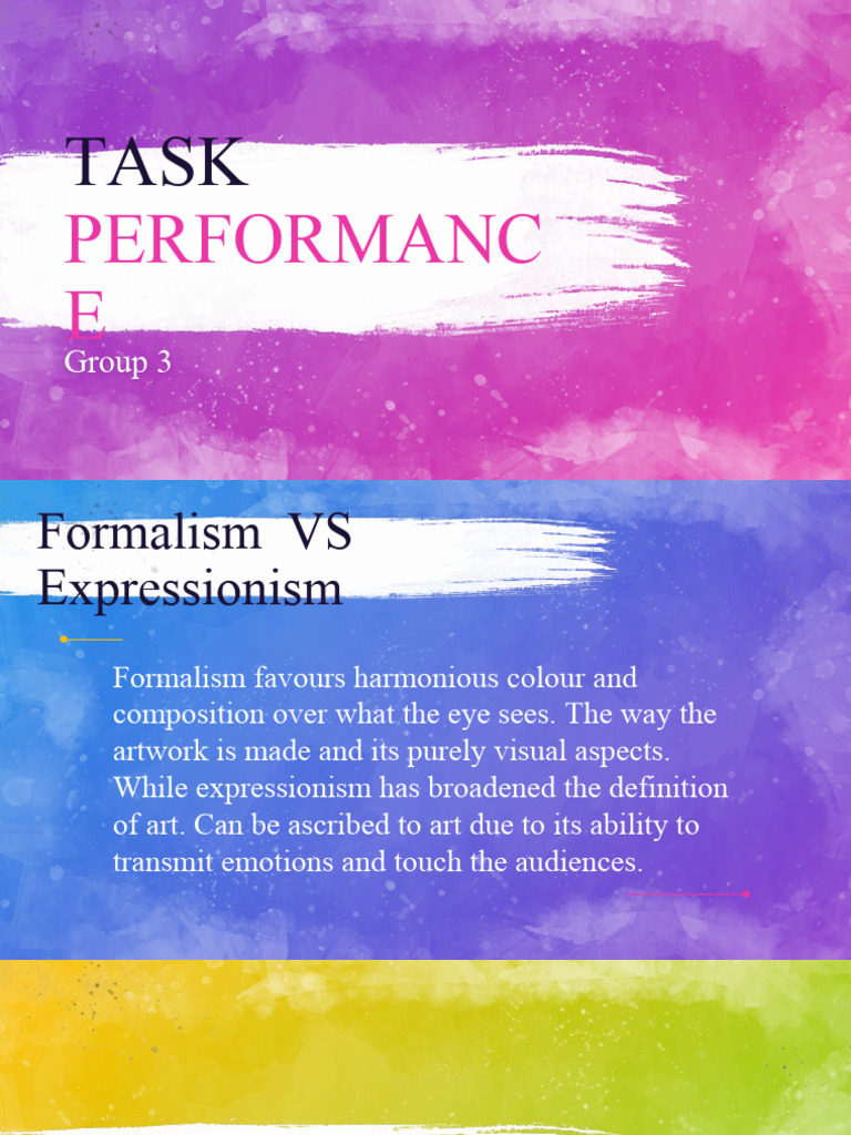 Group 3 TP Art Presentation | PDF | Composition (Visual Arts) | Paintings