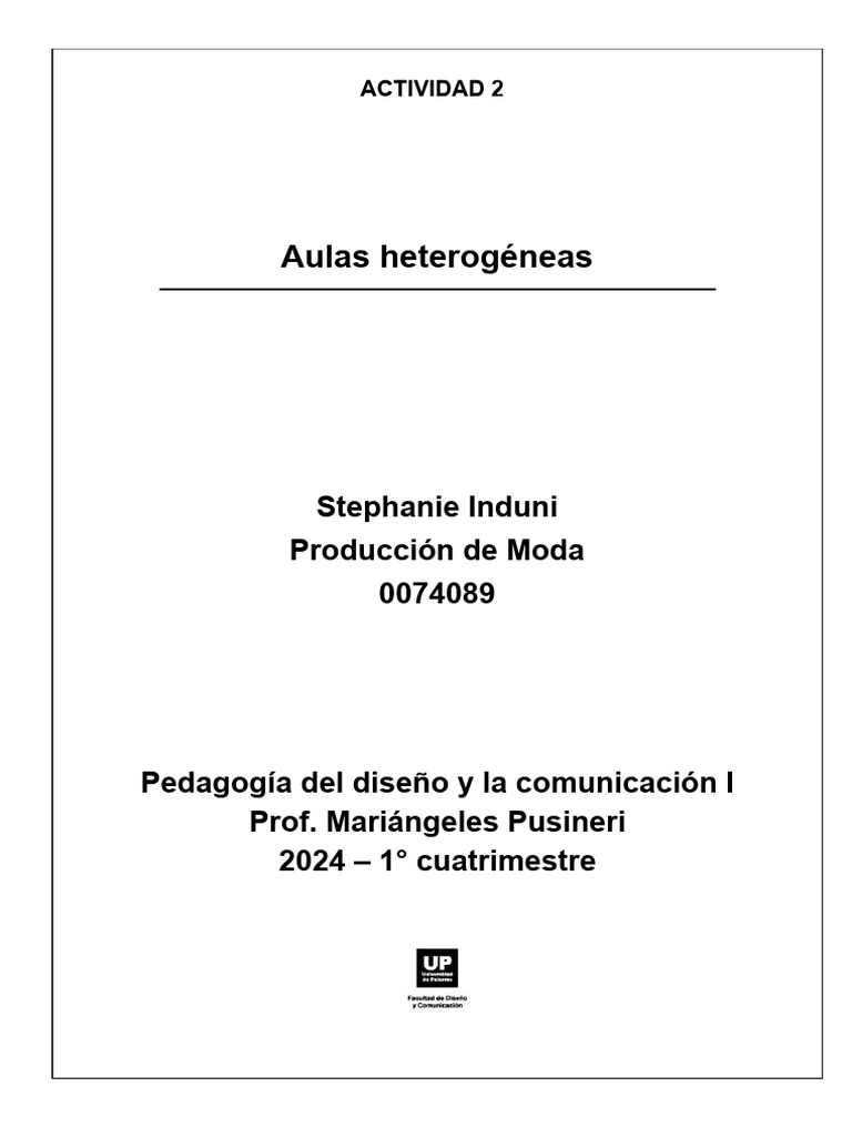 Portada A4 Individual | PDF | Enseñando | Evaluación