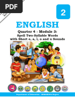 Onset and Rime Activities for Grade 2 | PDF | Syllable | Rhyme
