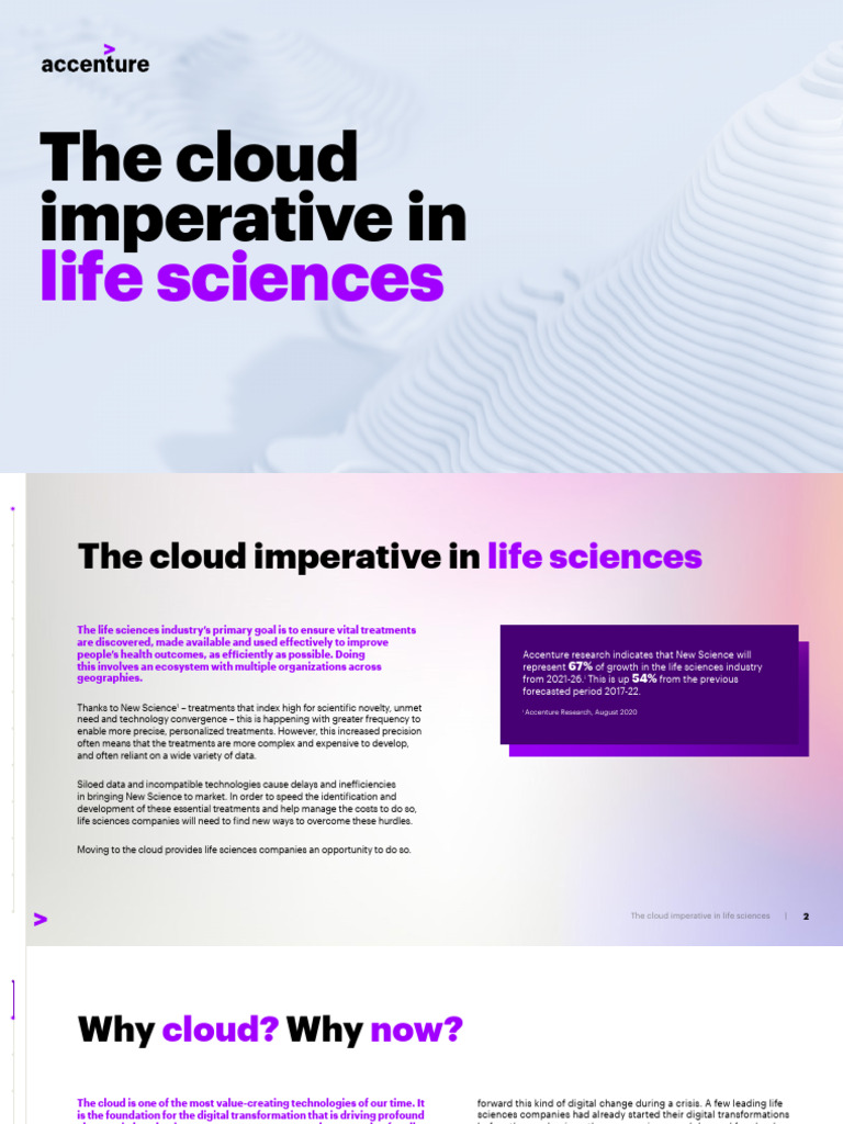 Cloud in Life Sciences | Download Free PDF | Cloud Computing | Data
