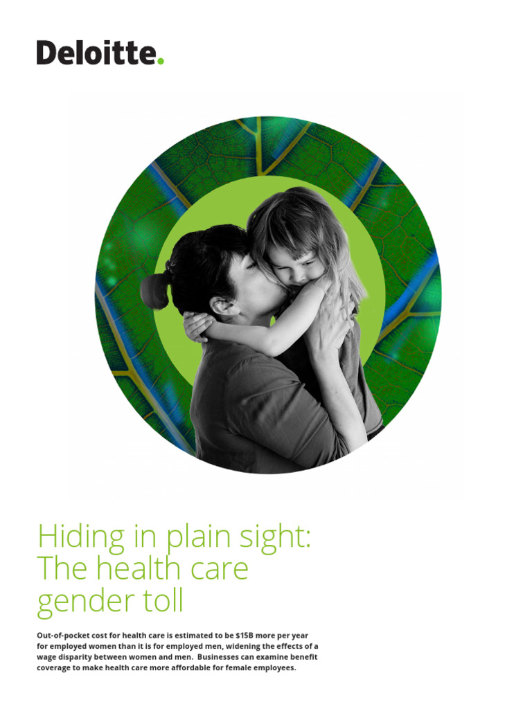 Us LSHC Health Gender Gap | PDF | Health Equity | Insurance