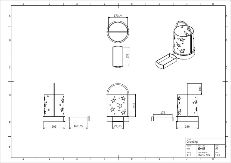 Drawing DT Lamp | PDF