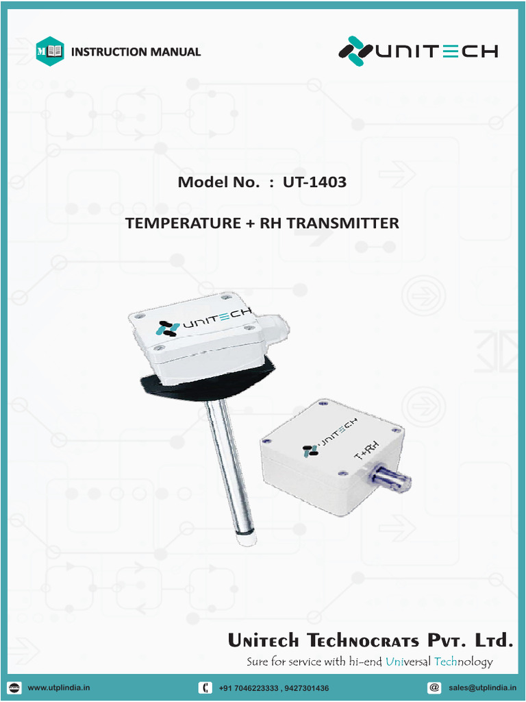 Ut 1403 | PDF | Instrumentation | Mains Electricity