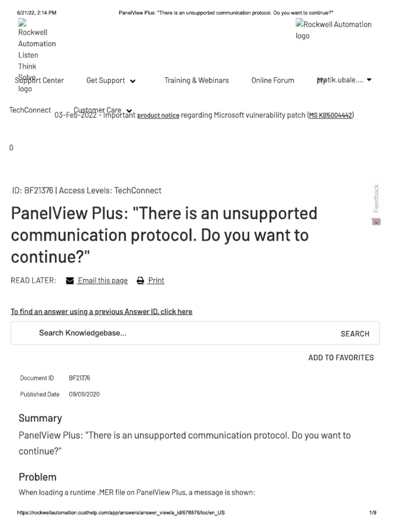 Panelplus View Error | PDF