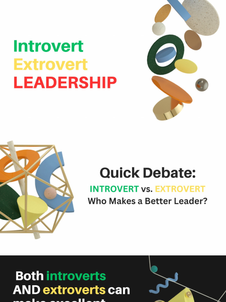 Introvert Extrovert Leadership | PDF