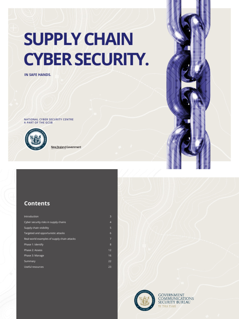 NCSC Supply Chain Cyber Security | PDF | Computer Security | Security