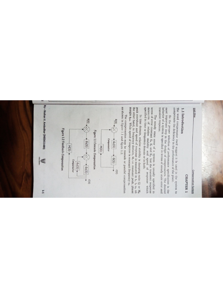 Control System Design Pdf