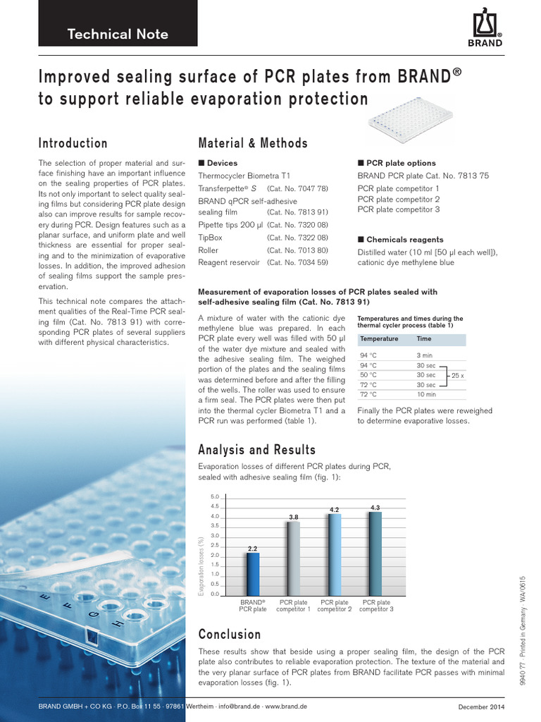 994077_PCR_plates | Download Free PDF | Polymerase Chain Reaction ...