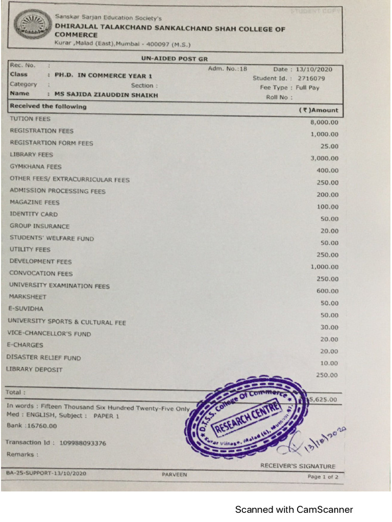 Marksheets and Exp. Certificate 10-Jun-2 | PDF