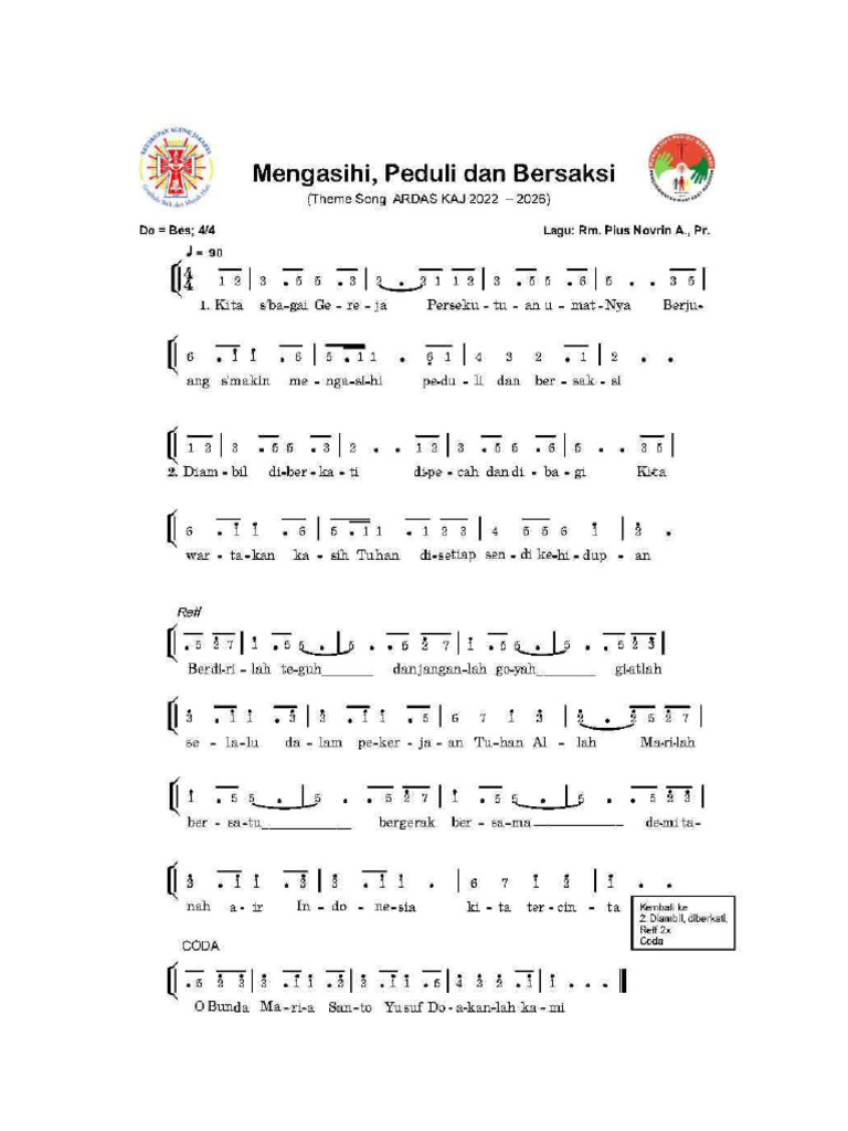 Theme Song ARDAS KAJ 2022 - 2026 | PDF