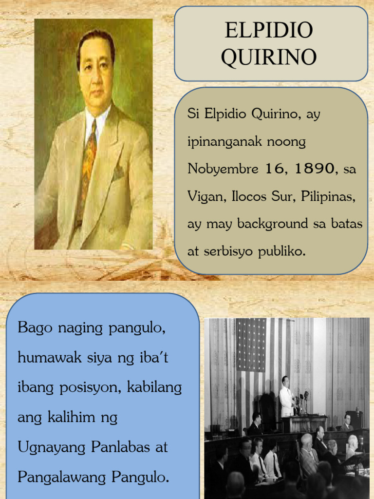 Elpidio Quirino | PDF