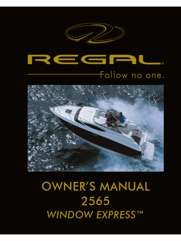 Regal Owners Manual | Download Free PDF | Implied Warranty | Safety
