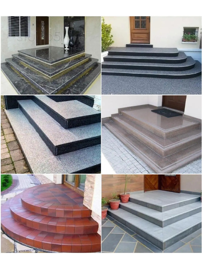 Aesthetic Stair Design For Home Stone and Tiles June 2024 | PDF