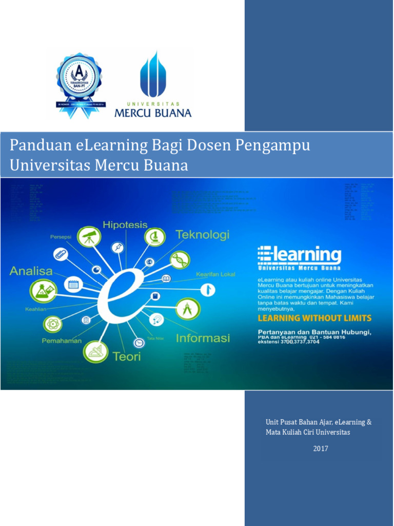 Panduan ELearning Dosen Versi Moodle 3.3 | PDF
