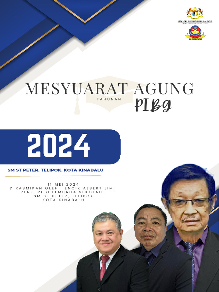 Buku Aturcara Mesyuarat Pibg 2024 | PDF
