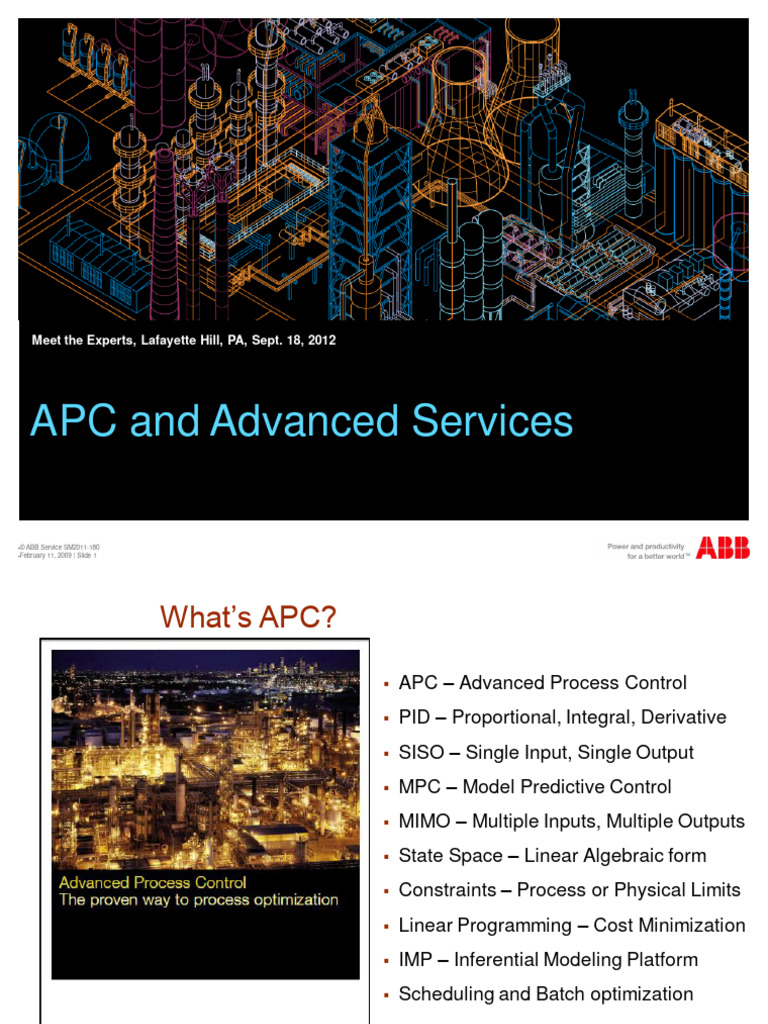 Advanced_process_control-Advanced_services | PDF | Control Theory