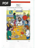 Movers Book 1 Test 1 Reading and Writing | PDF