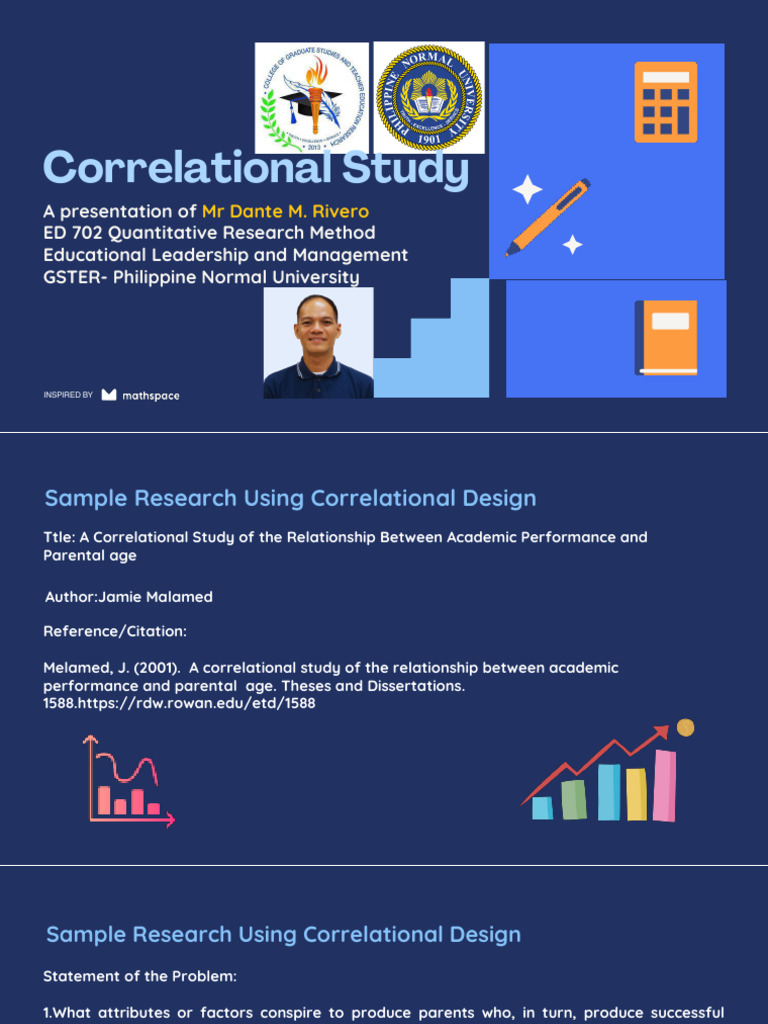 Assignment No. 2 RIVERO Correlational Study Report | PDF | Self ...