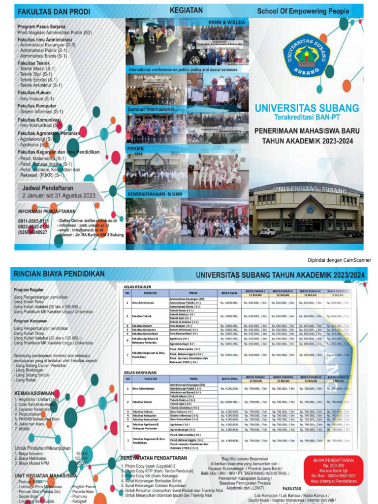 Brosur PMB 2023 | PDF