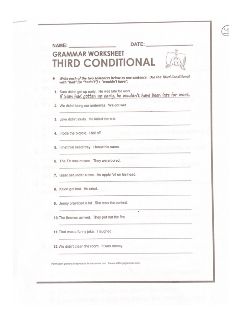 Third Conditional | PDF