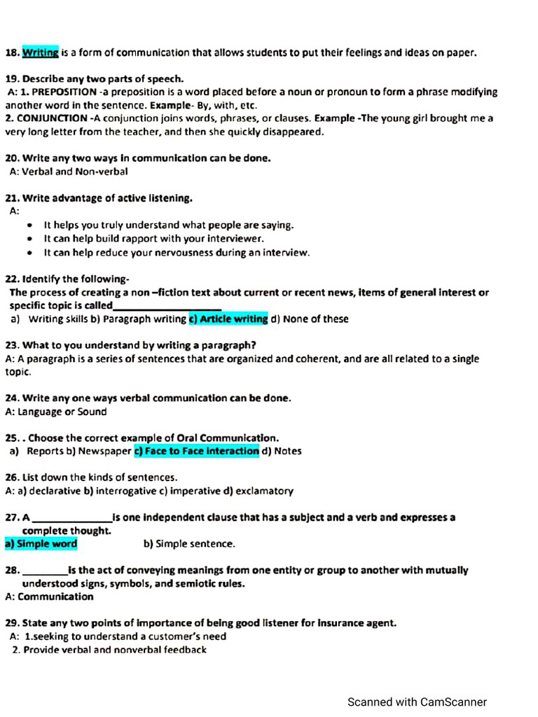 Employability Questions | PDF