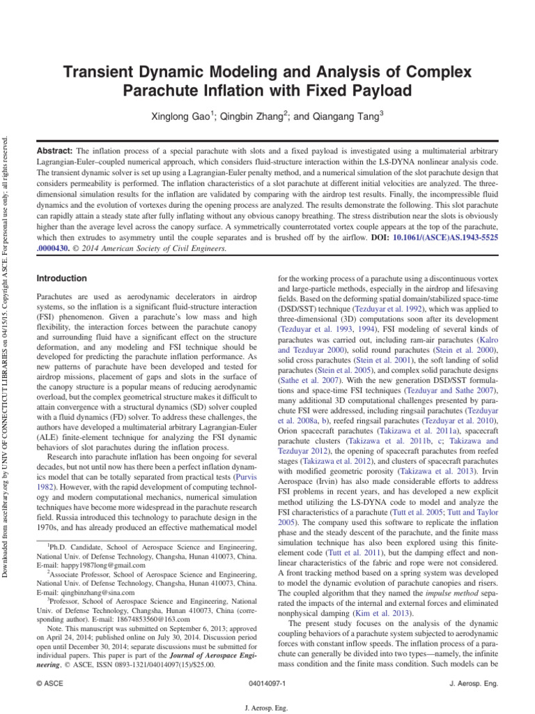 Ransient Dynamic Modeling and Analysis of Complex | PDF | Stress ...