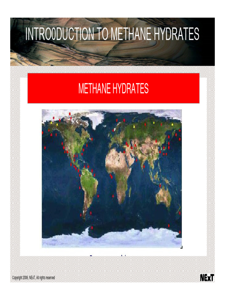 S4 1 01 Methane Hydrate Formation and Decomposition | PDF | Gases | Methane