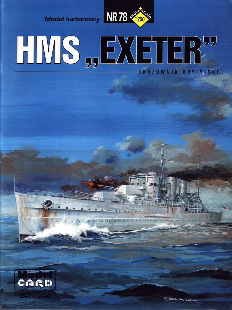 Model Card 078 - HMS Exeter | PDF