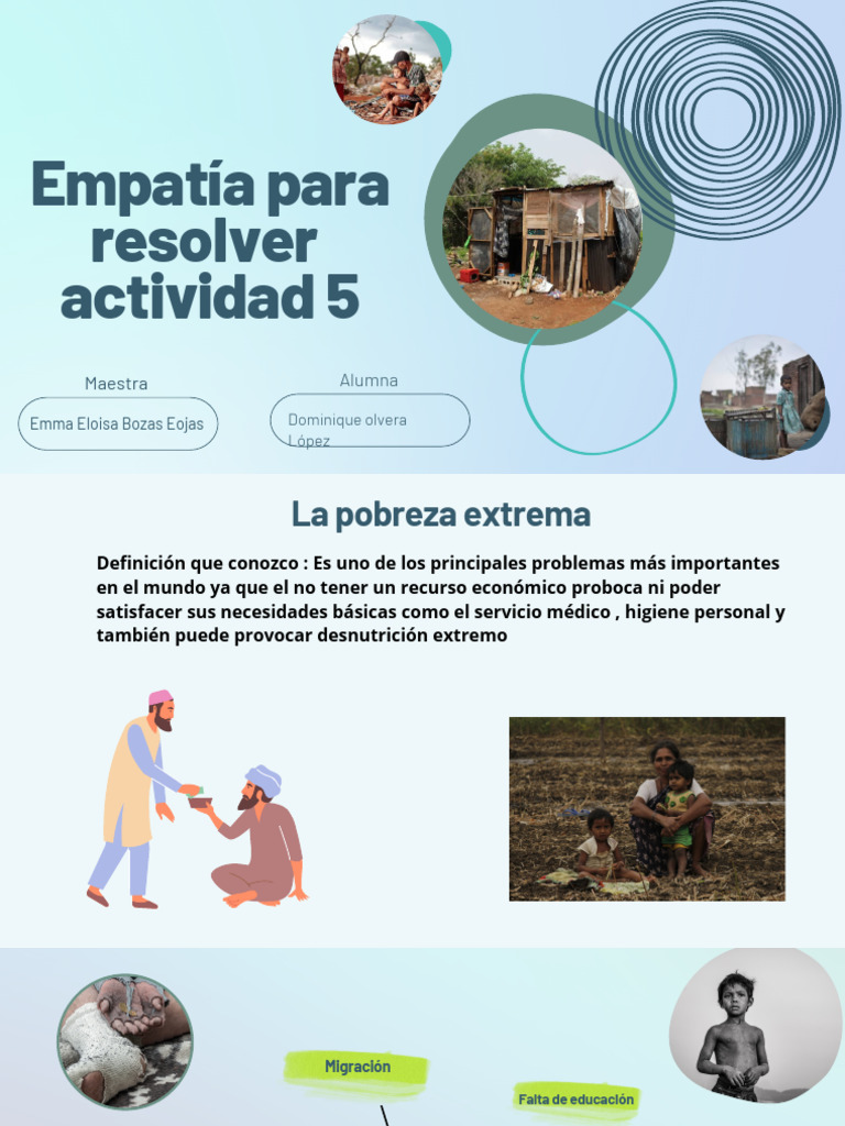Act5 Dol | PDF | Pobreza | Pobreza e indigencia