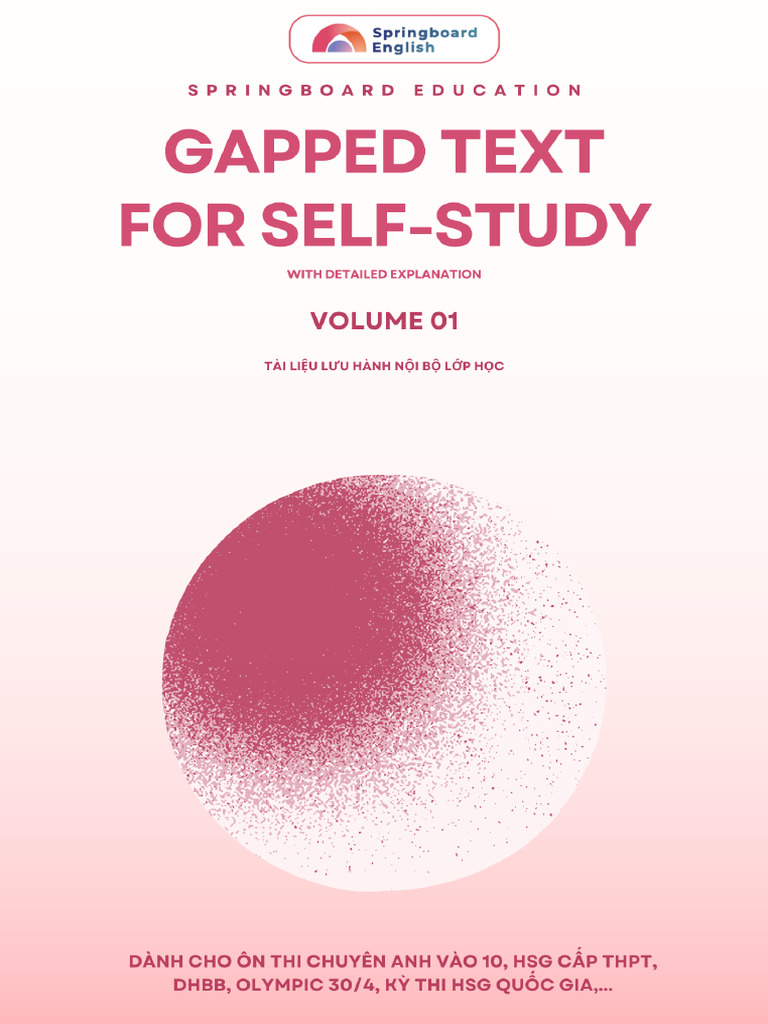 Gapped Text Self-Study - Volume 01 | PDF | Intelligence Quotient ...
