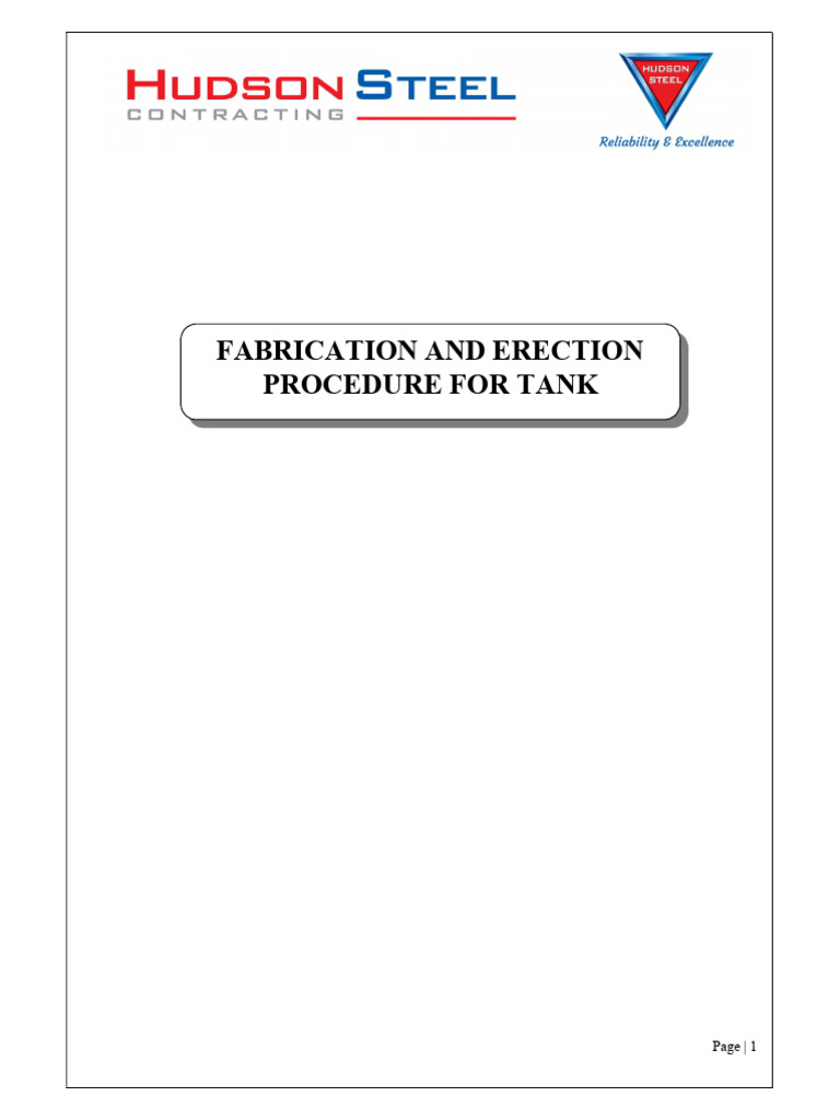 Fabrication Procedure and Inspection Reports | PDF | Welding | Construction