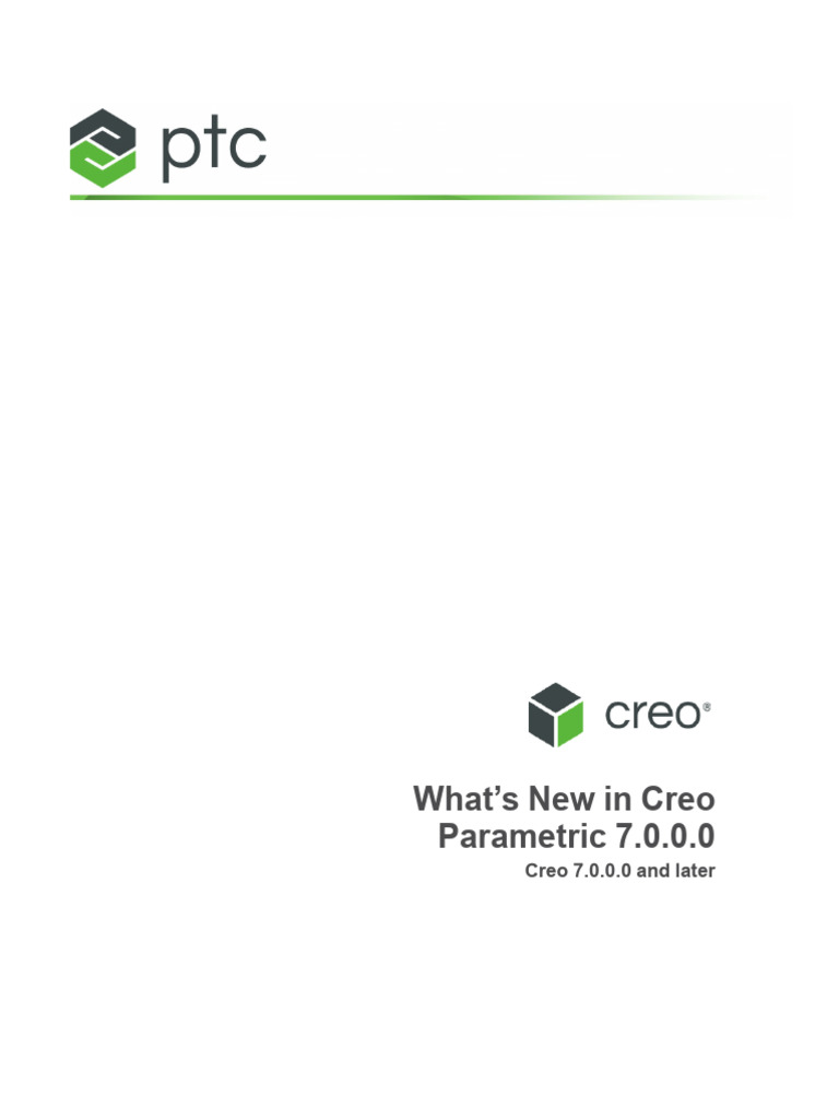 Whatsnew Creo7 | PDF | Computing | Software