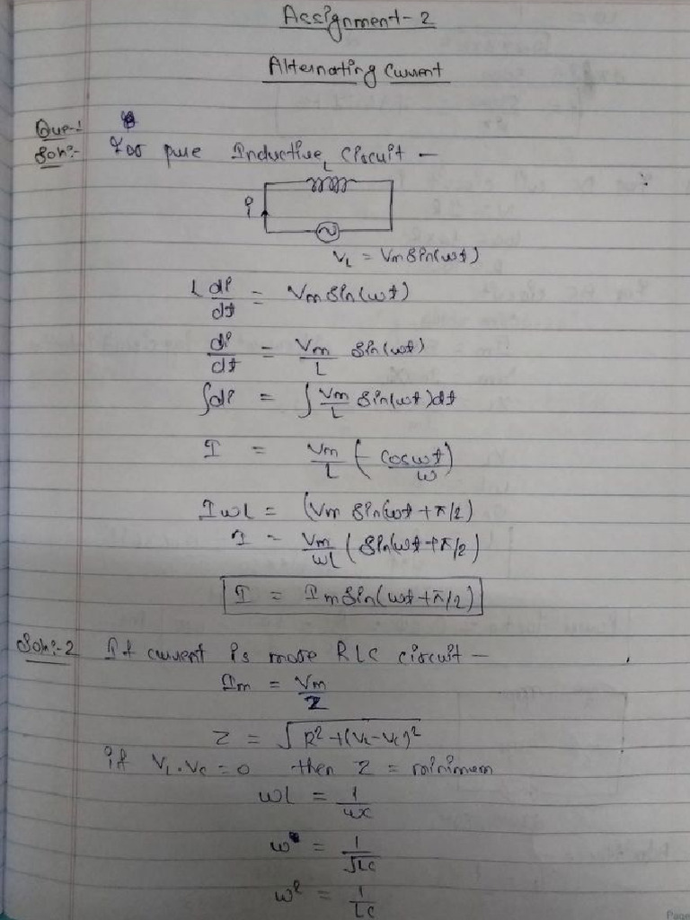 Electrical Assignment | PDF