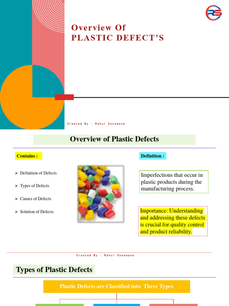 Overview of PLASTIC DEFECT'S | PDF | Welding | Construction