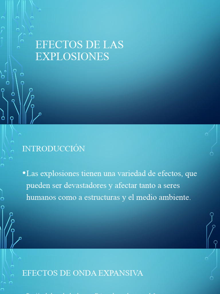 Efectos De Las Explosiones 1 Pdf 8166