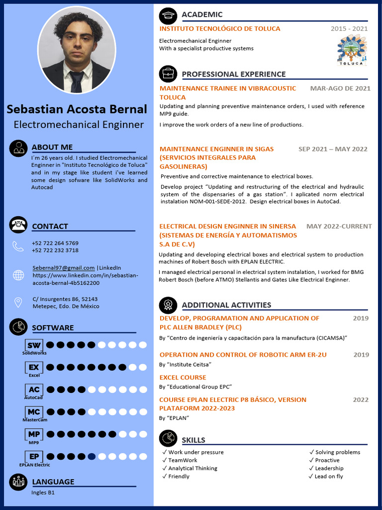 CV Sebastian Acosta Bernal-8 | PDF | Computer Science | Computing