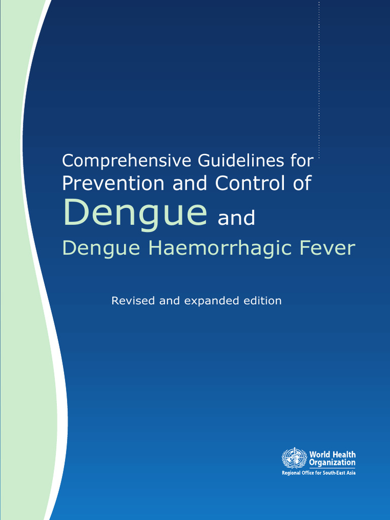 Guideline For DHF-WHO | PDF | World Health Organization | Medical ...