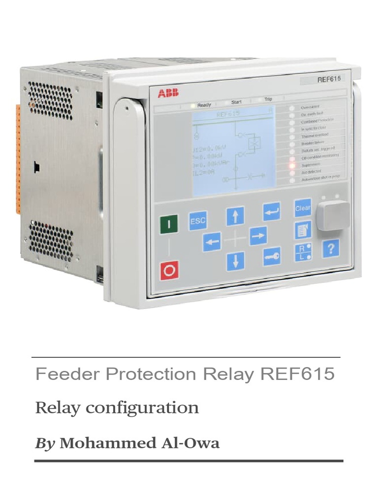Feeder Protection Relay REF615 | PDF | Technology & Engineering