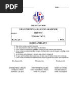 Contoh Format Dan Soalan Untuk Kertas UASA | PDF