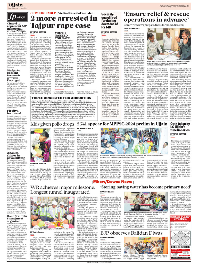 Free Press - Indore Epaper Edition 24 Jun 2024 Page 5 | PDF
