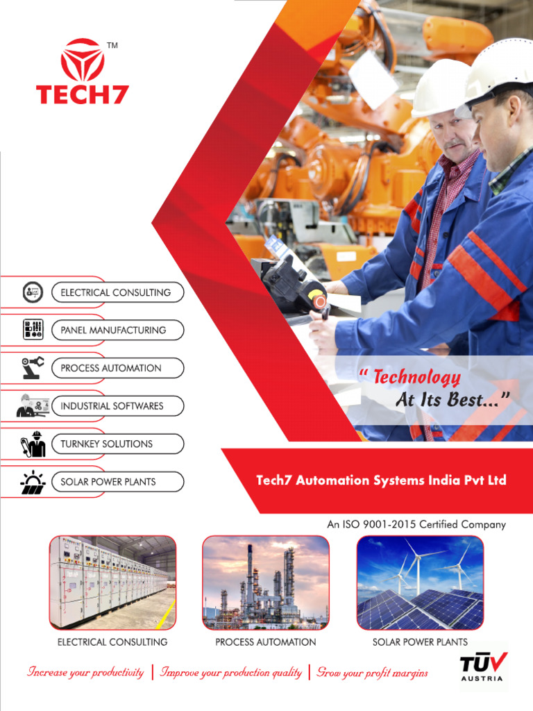Tech7 Brouchure | PDF | Automation | Instrumentation