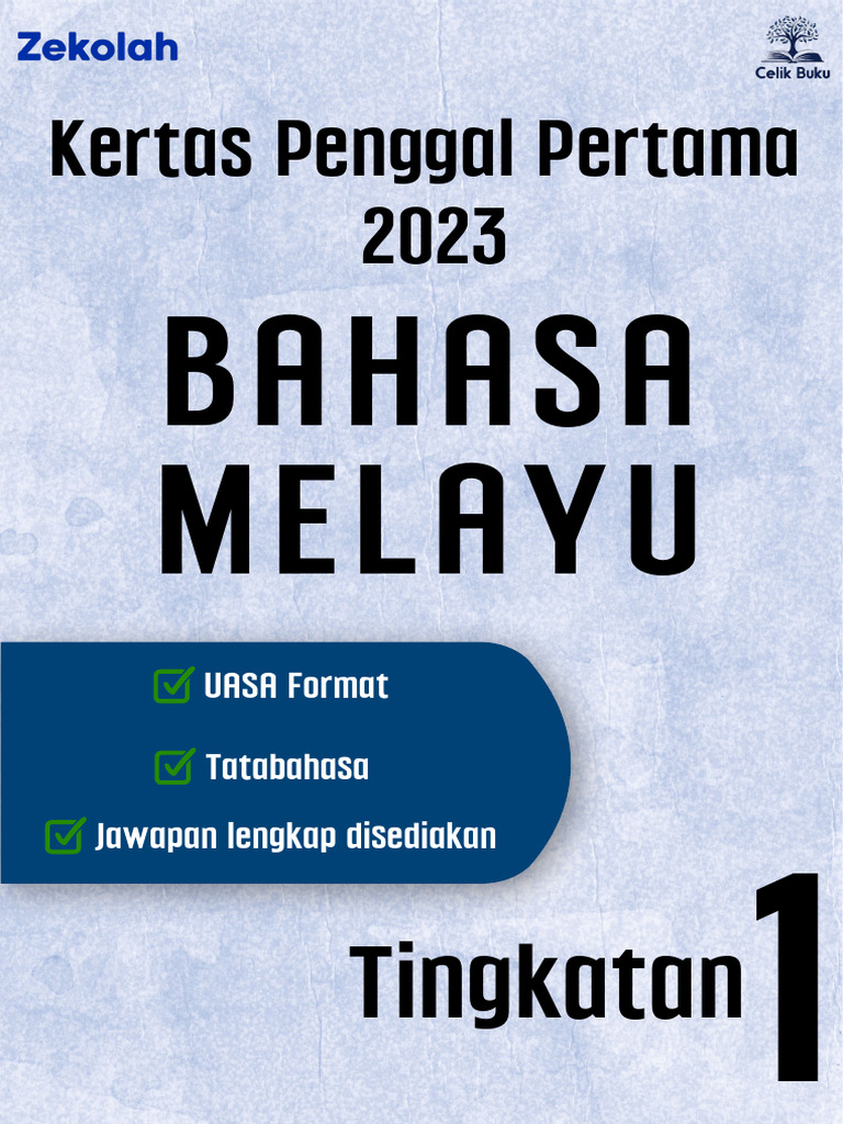 Zekolah Celik Buku BM Tingkatan 1 Gjycx2 | PDF