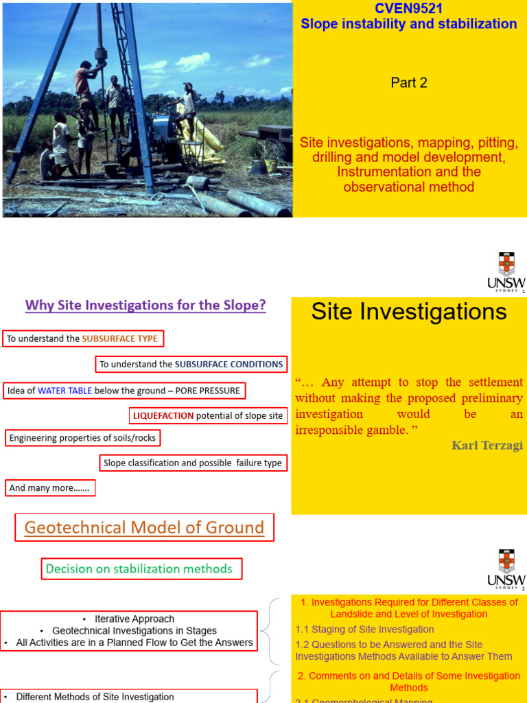 Part2 Lecture Slides | PDF | Geotechnical Engineering | Geophysics