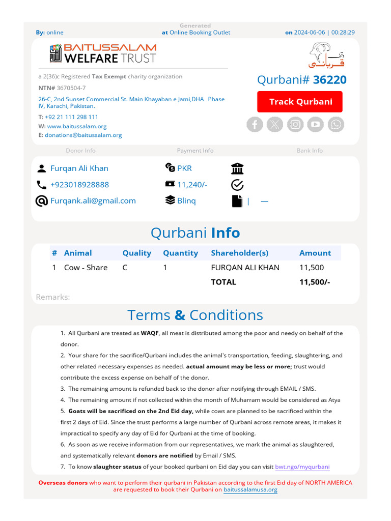 Booking-Receipt | PDF | Payments | Government Finances