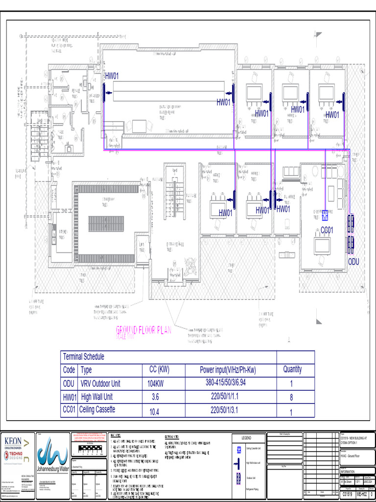 Cydna Offices-Hvac GF | PDF | Heat Transfer | Civil Engineering