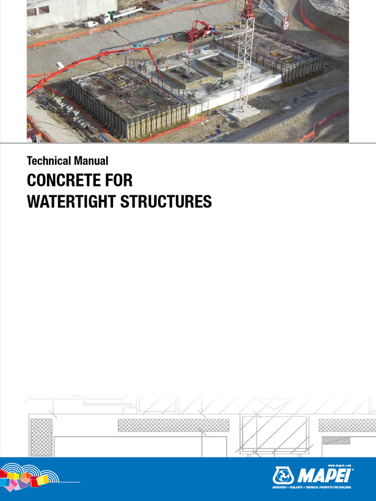 Concrete For Watertight Structures | PDF | Concrete | Diffusion